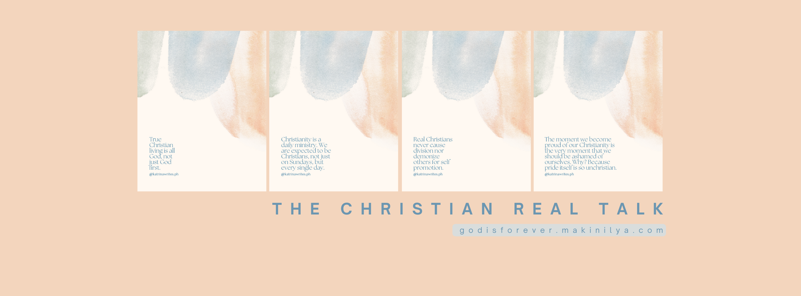 The Christian Real Talk (Part 1) - God is Forever Ministry - and it all ...